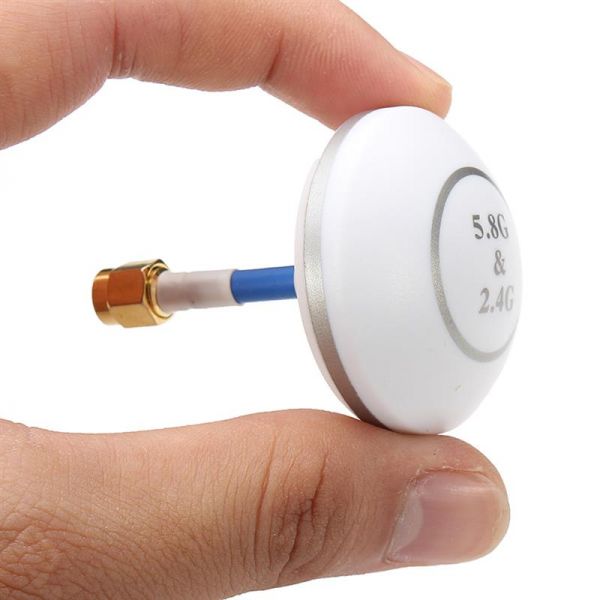 Eachine 5.8 GHz/2.4 GHz Tx/Rx RHCP FPV mushroom antenna (RP-SMA)