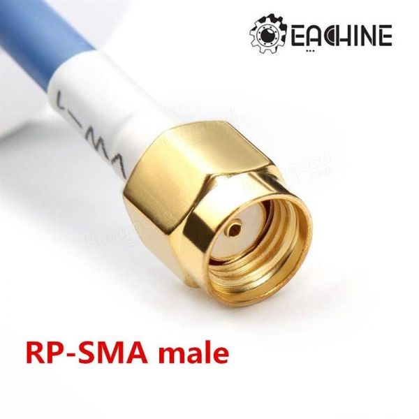 Eachine 5.8 GHz/2.4 GHz Tx/Rx RHCP FPV mushroom antenna (RP-SMA)